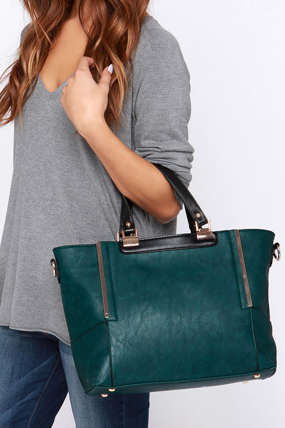Chic Teal Blue Tote - Vegan Leather Tote - Blue Purse - $46.00 - Lulus