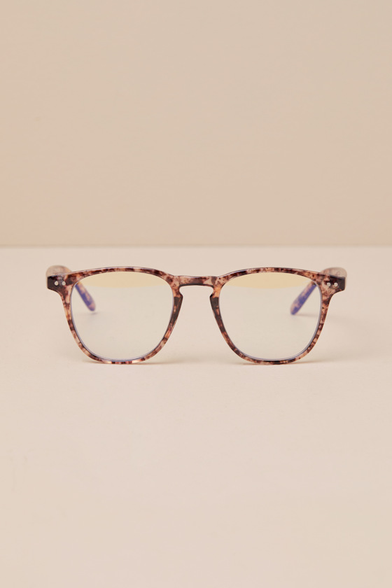 Brown Tortoiseshell Glasses - Round Blue Light Glasses - Glasses - Lulus