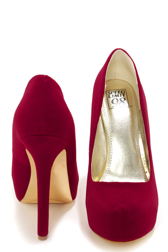Sexy Red Heels - Platform Pumps - Platform Heels - $34.00 - Lulus