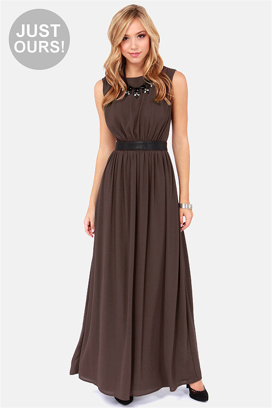 Pretty Sable Dress - Maxi Dress - Sleeveless Dress - $71.00 - Lulus