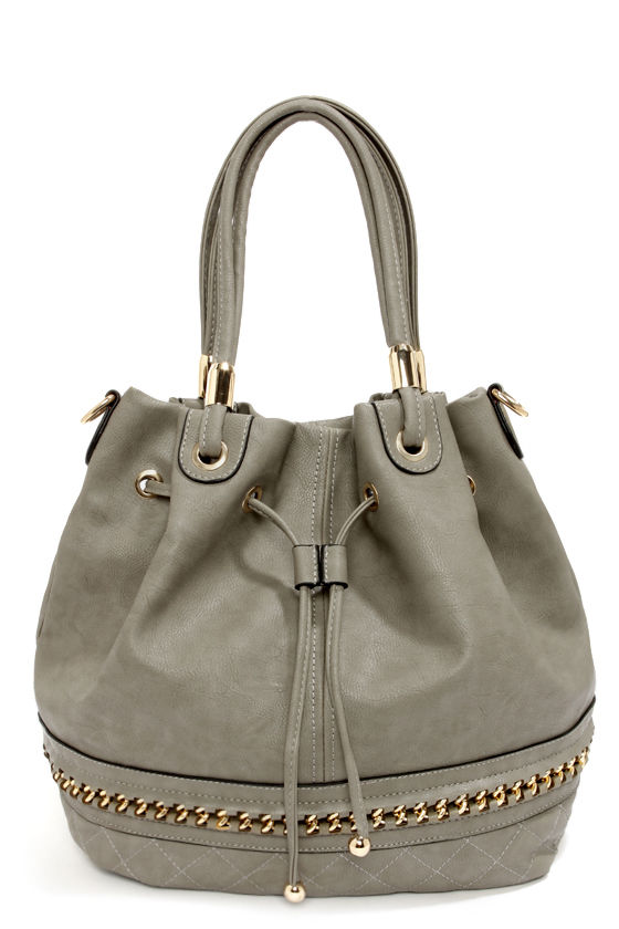 Cute Grey Purse - Vegan Leather Purse - Grey Handbag - $44.00 - Lulus
