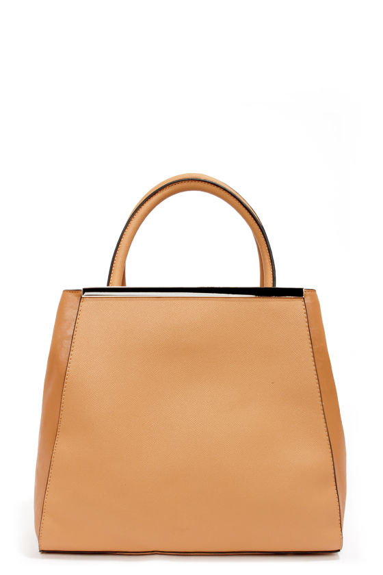 Cute Tan Tote - Tan Purse - Tan Handbag - $35.00 - Lulus