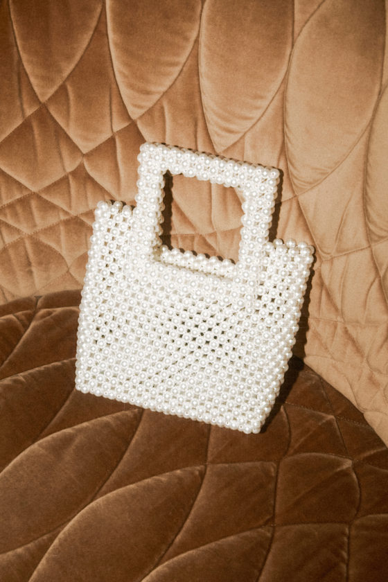 White Pearl Mini Handbag - Bridal Accessories - Mini Handbag - Lulus