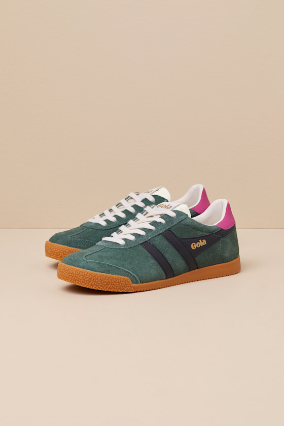 Gola Elan Evergreen - Color Block Sneakers - Suede Sneakers - Lulus