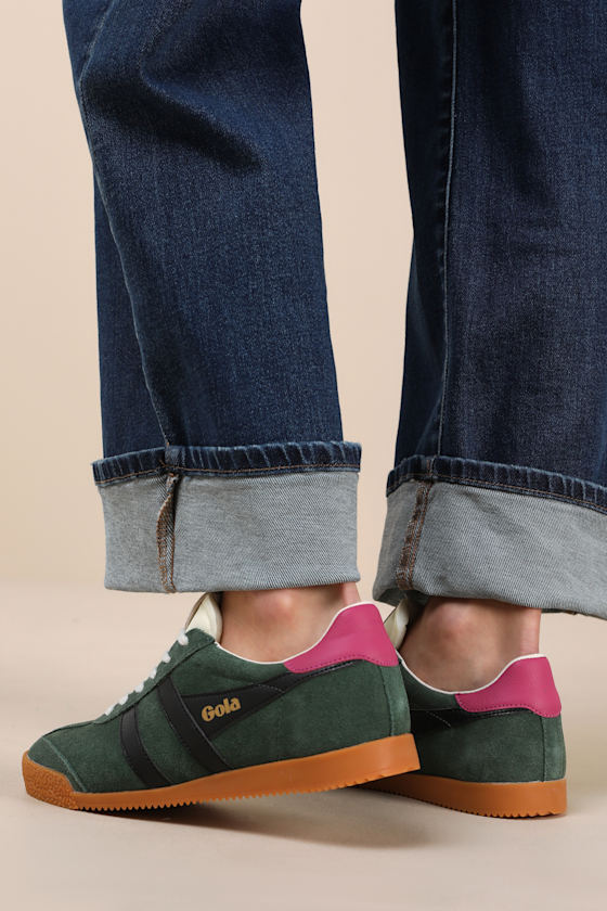 Gola Elan Evergreen - Color Block Sneakers - Suede Sneakers - Lulus