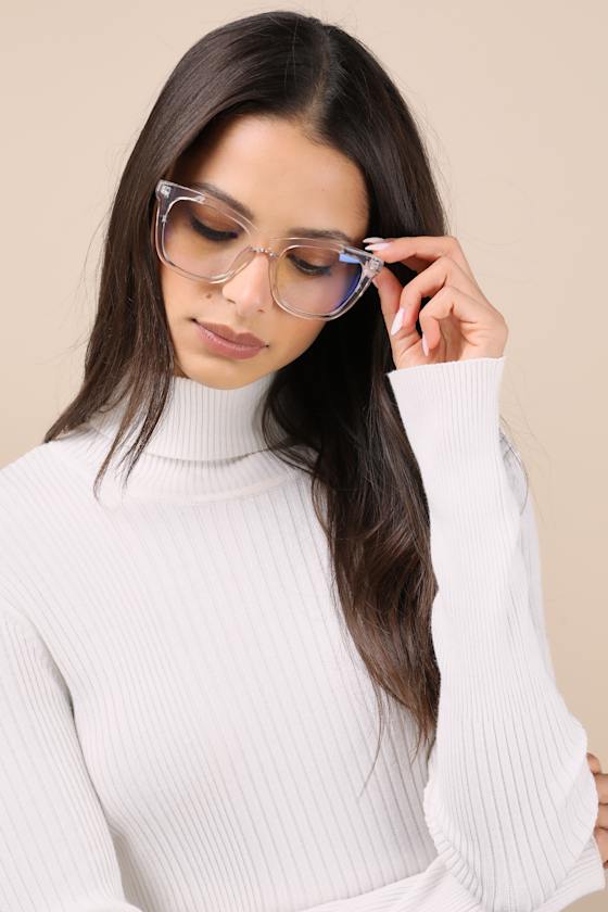 Clear Blue Light Glasses - Blue Light Glasses - Computer Glasses - Lulus