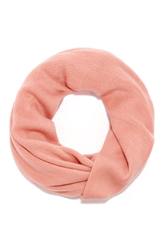 Cute Blush Scarf - Infinity Scarf - Knit Scarf - Pink Scarf - $15.00 ...