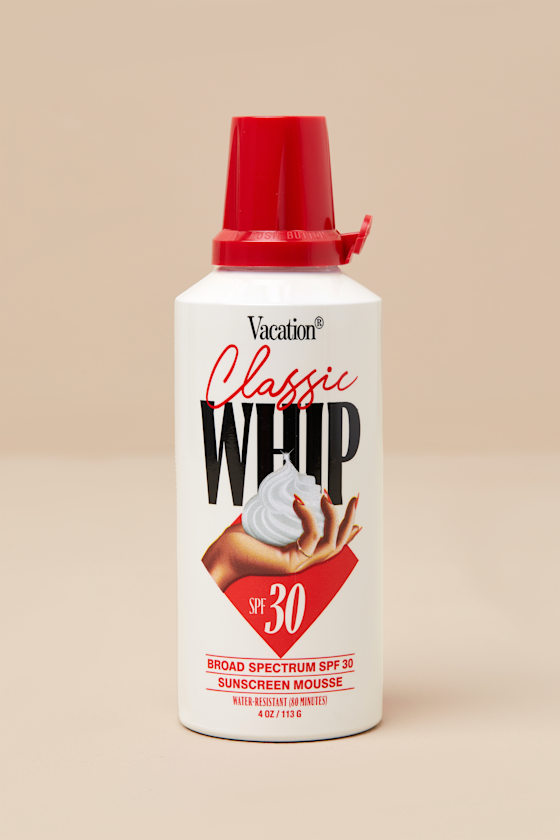 Vacation Classic Whip SPF - SPF 30 Sunscreen - Mousse Sunscreen - Lulus