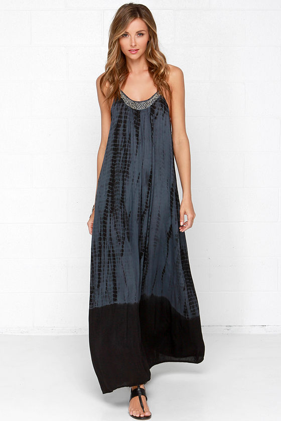 Cute Beaded Dress - Tie-Dye Dress - Maxi Dress - $57.00 - Lulus