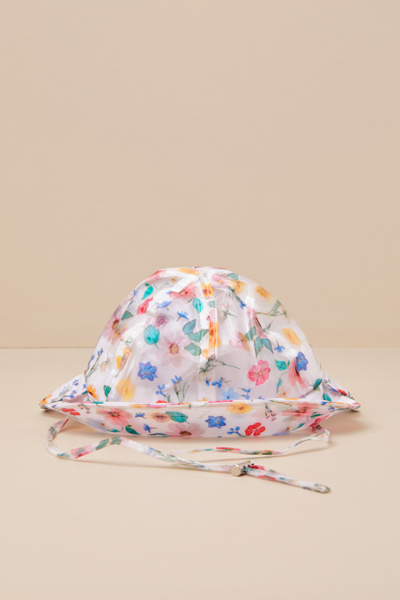 Hansel from Basel Tulip Hat - White Floral Hat - White Bucket Hat - Lulus