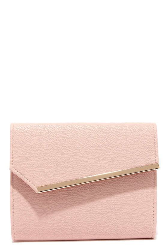 Chic Blush Pink Cluch - Vegan Leather Purse - Pink Purse - $32.00 - Lulus