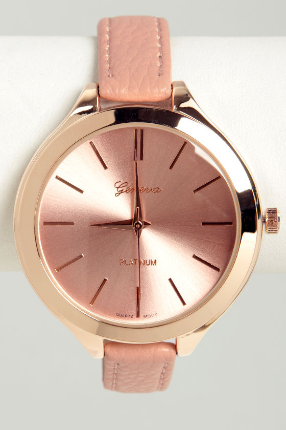 Pretty Pink Watch - Gold Watch - Rose Gold Watch - $20.00 - Lulus