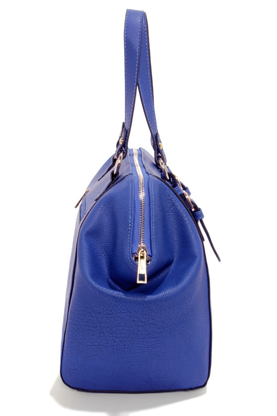 Cute Blue Purse - Vegan Leather Purse - Blue Handbag - $45.00