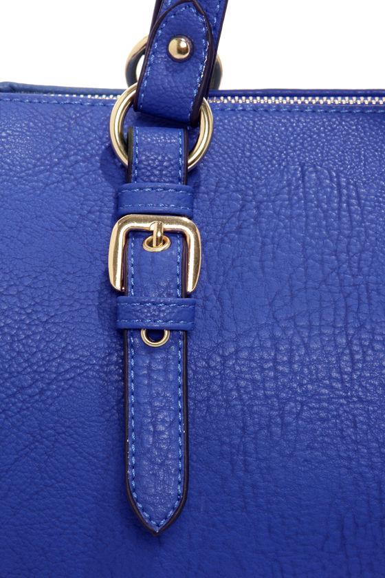 Cute Blue Purse - Vegan Leather Purse - Blue Handbag - $45.00