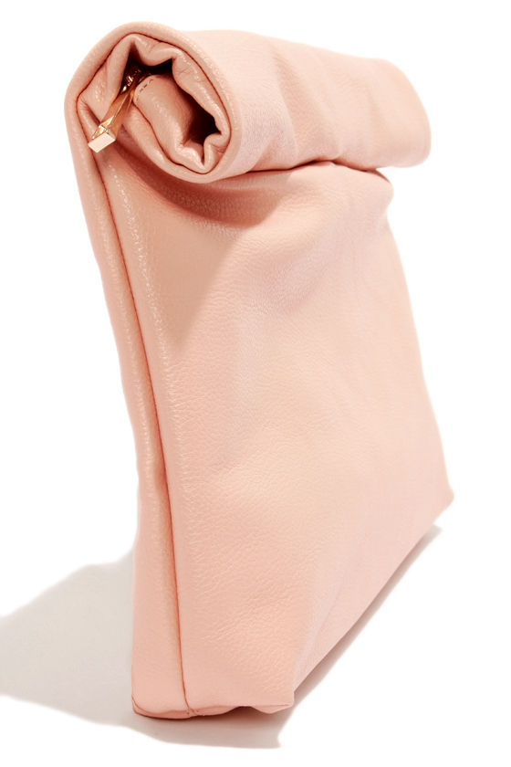 Cute Peach Clutch - Vegan Leather Clutch - Peach Purse - $29.00 - Lulus