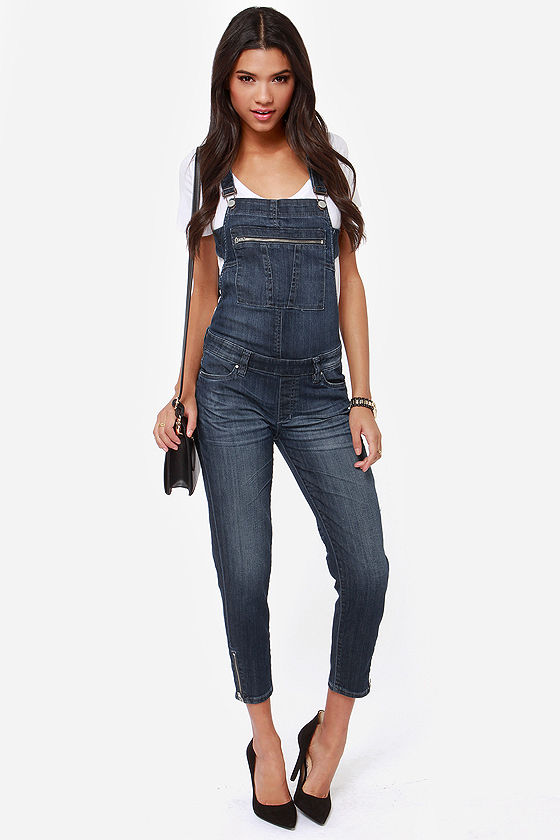 Blank NYC Crossover-All - Denim Overalls - Blue Overalls - $103.00 - Lulus