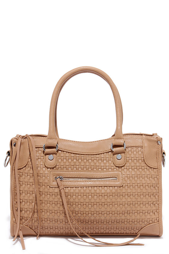 Light Brown Handbag - Woven Purse - $43.00 - Lulus