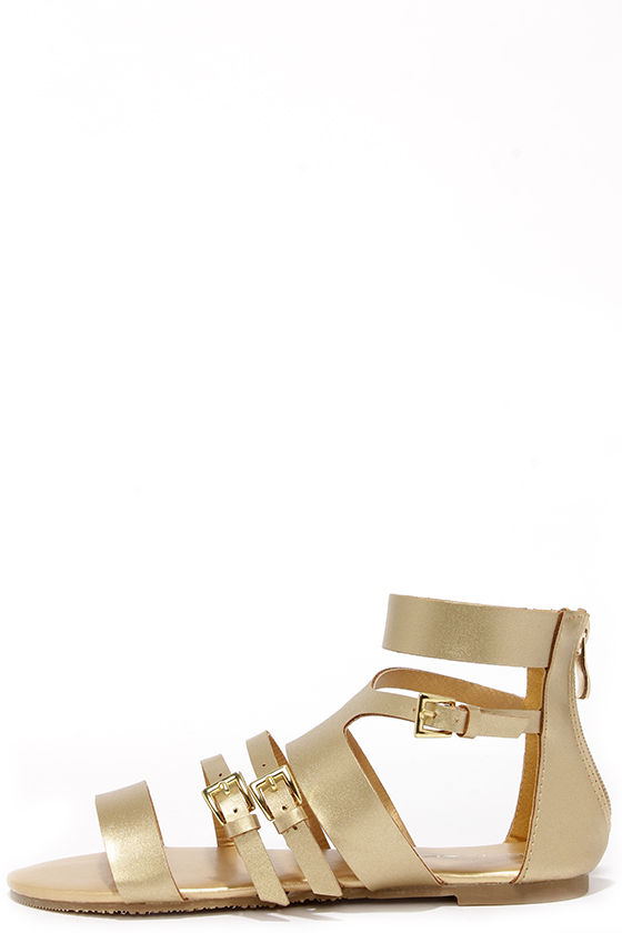 Cute Gold Sandals - Gladiator Sandals - $36.00 - Lulus Cute Gold Sandals - Gladiator Sandals - $36.00 - Lulus