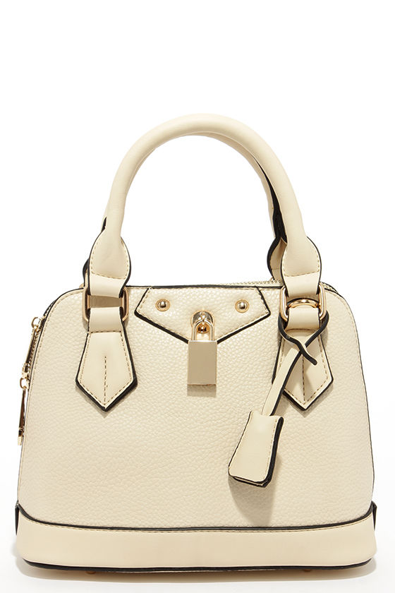Cute Cream Handbag - Mini Handbag - Cream Purse - $28.00 - Lulus
