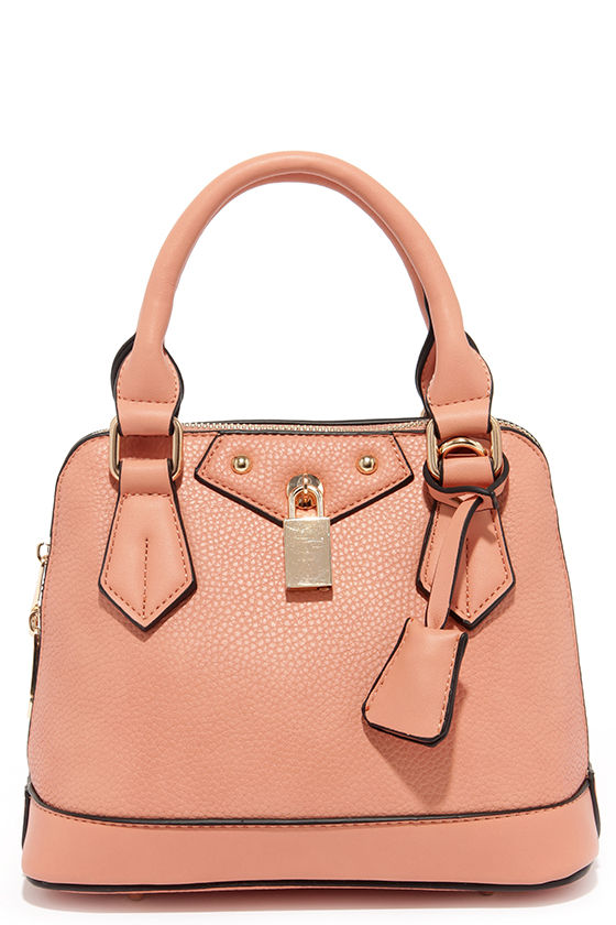 Cute Peach Handbag - Mini Handbag - Peach Purse - $28.00 - Lulus