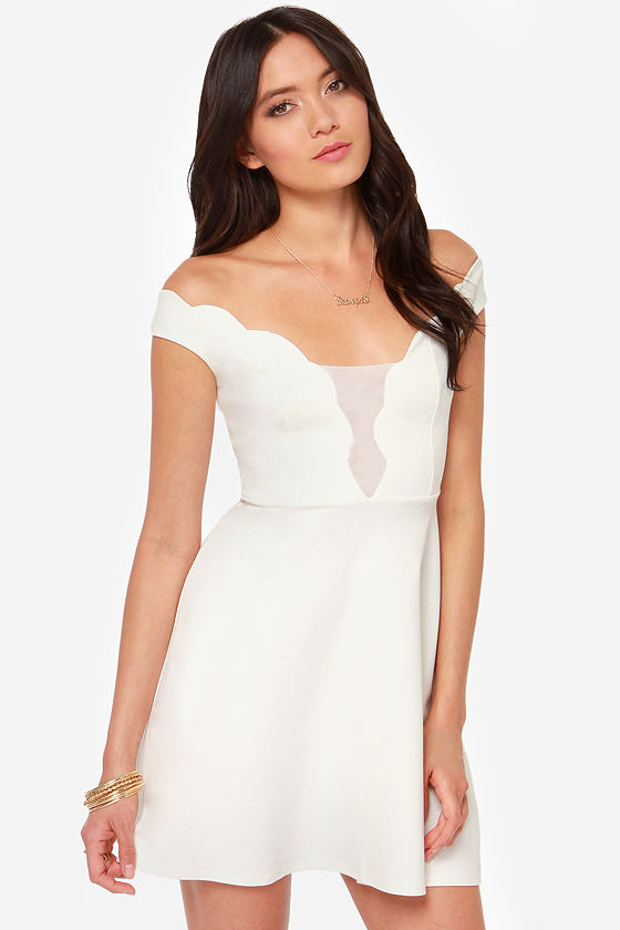 Sexy Ivory Dress Sleeveless Dress 3800 Lulus