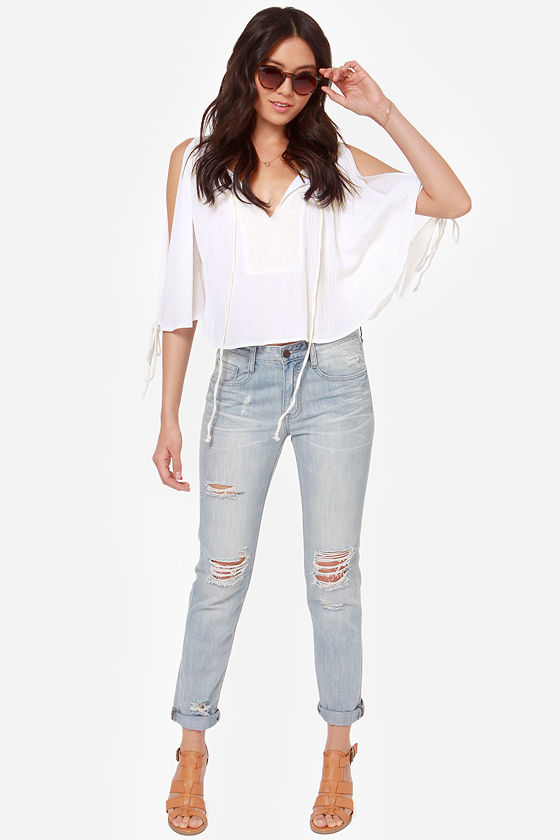 Pretty Ivory Top - Boho Top - Lace Top - $47.00 - Lulus