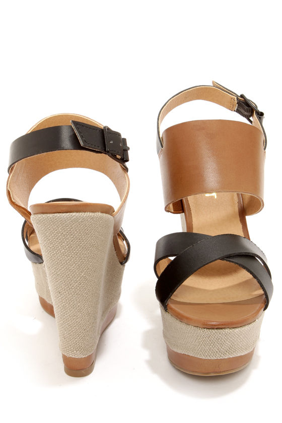 Cute Color Block Wedges - Wedge Sandals - Platform Wedges - $59.00 - Lulus