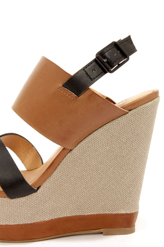 Cute Color Block Wedges - Wedge Sandals - Platform Wedges - $59.00