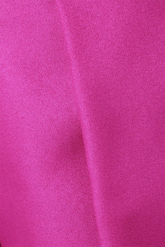 Cute Magenta Two-Piece - Two-Piece Set - Magenta Romper - $68.00