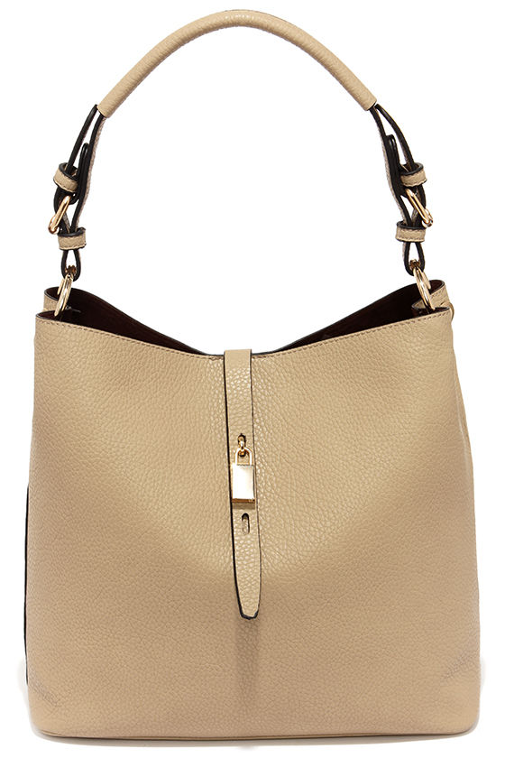 Chic Taupe Purse - Taupe Handbag - Vegan Leather Purse - $36.00 - Lulus