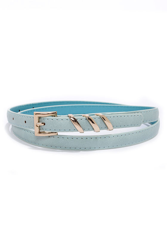 Cute Mint Blue Belt - Vegan Belt - Seafoam Belt - $11.00 - Lulus
