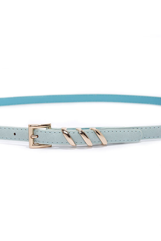Cute Mint Blue Belt - Vegan Belt - Seafoam Belt - $11.00 - Lulus