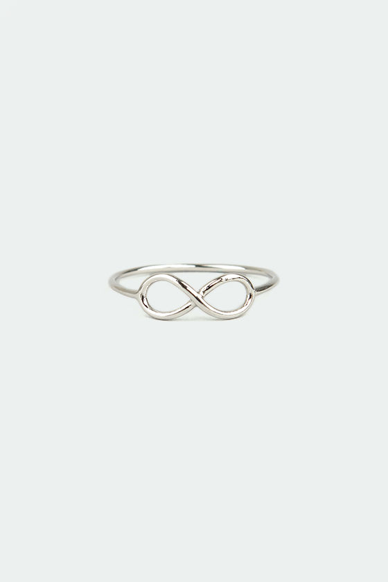 Cute Silver Ring - Infinity Ring - $10.00 - Lulus