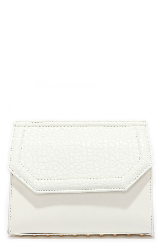Cute Ivory Purse - Mini Purse - Vegan Leather Purse - White Purse - $42 ...