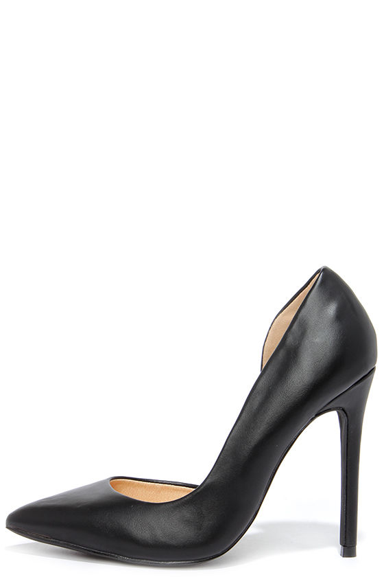 Cute Black Pumps - D'Orsay Pumps - Black Heels - $32.00 - Lulus