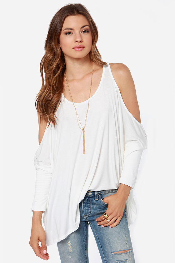 Pretty Ivory Top Lace Top White Top 4000 Lulus