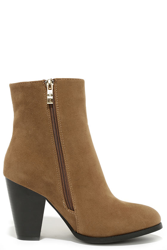 Cute Camel Booties - Brown Booties - Fringe Booties - $40.00