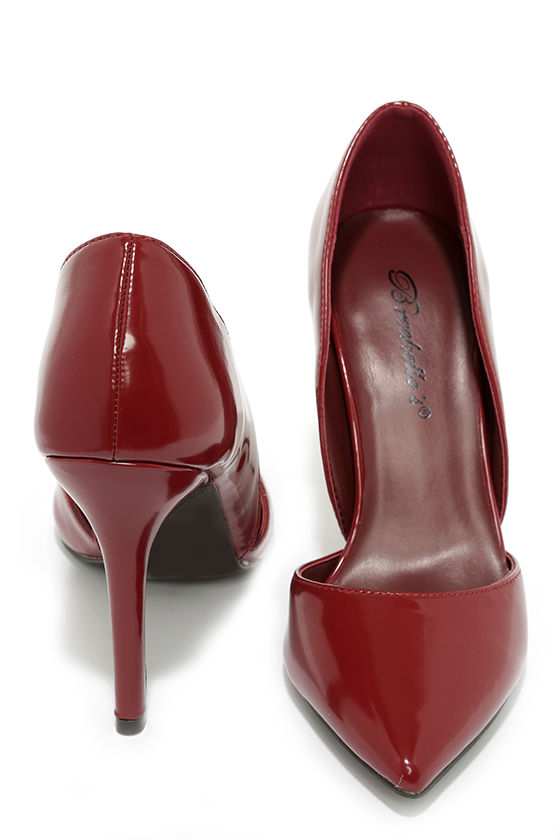 Cute Red Heels - Red Pumps - D'Orsay Heels - $26.00 - Lulus