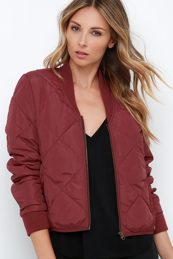 Obey Darby Puffer Jacket - Padded Jacket - Quilted Jacket - $105.00 - Lulus