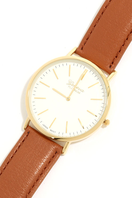 Chic Tan Watch - Round Face Watch - $25.00 - Lulus