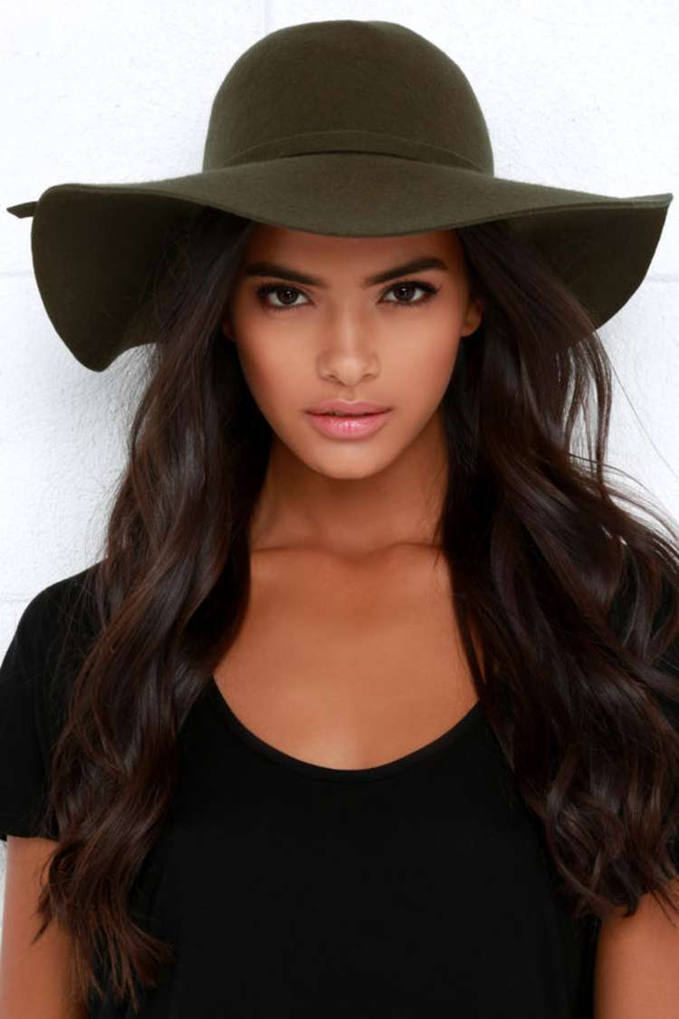 Green Floppy Hat Sun Brim Hats For Women | San Diego Hat Company,