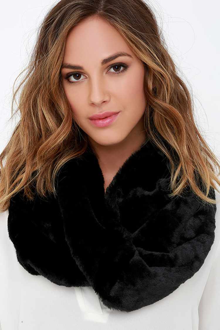 Fur Infinity Scarves
