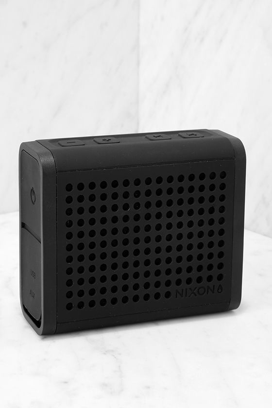 Nixon Mini Blaster - Black Mini Blaster - Bluetooth Speaker - $100.00 ...
