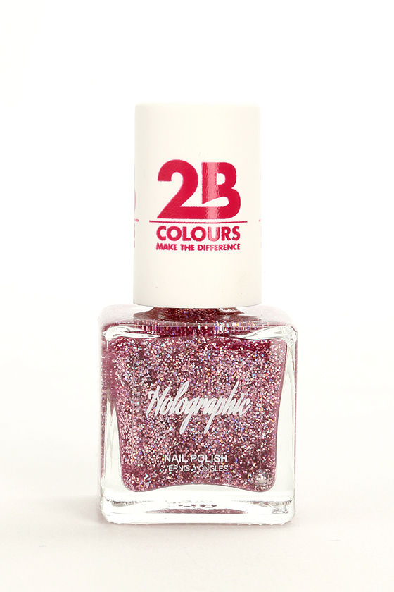 2B Nail Polish - Holographic Nail Polish - Violet Nail Polish - $4.00 ...