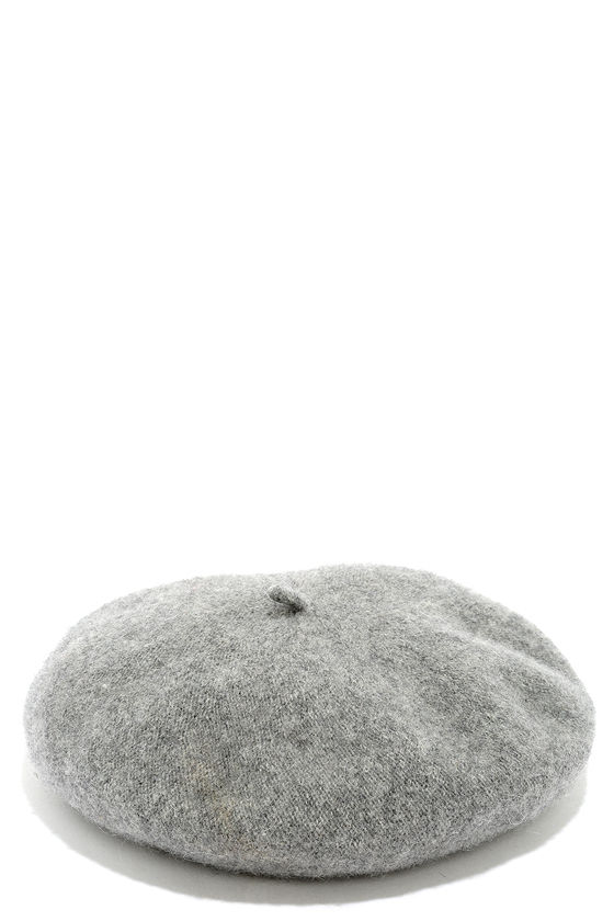 Chic Grey Beret - Wool Beret - $13.00 - Lulus