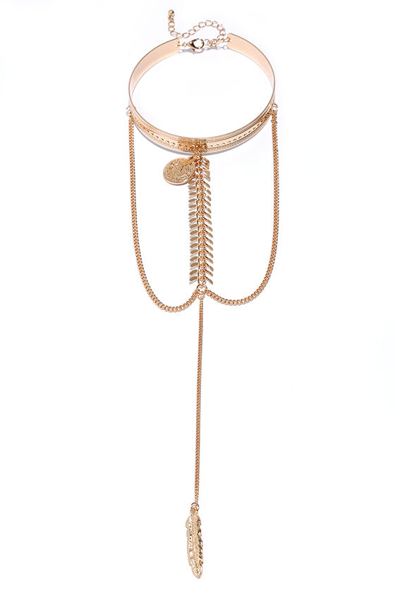 Boho Gold Arm Cuff - Arm Cuff - Cuff Bracelet - $12.00 - Lulus