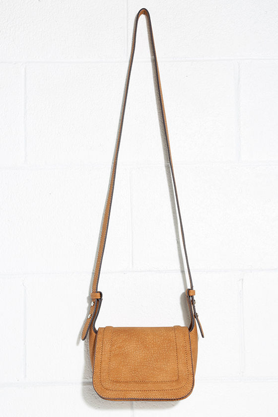 Cute Tan Purse - Crossbody Purse - Faux Leather Purse - $39.00 - Lulus