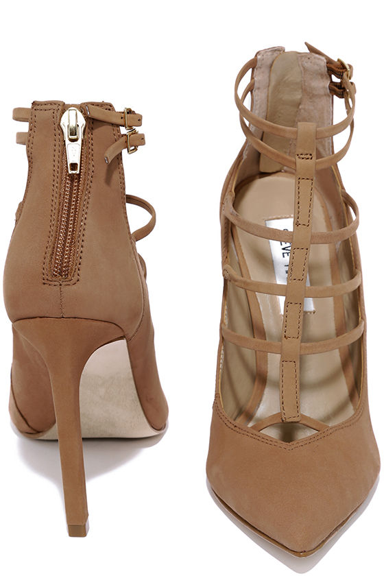 Cute Caged Pumps - Pointed Pumps - Caged Heels - $109.00 - Lulus