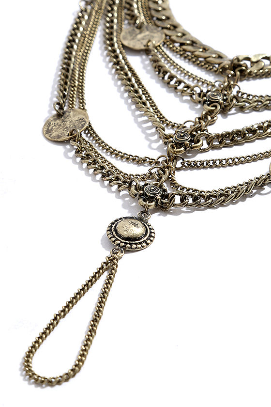 Boho Gold Foot Bracelet - Foot Chain - Anklet - $13.00