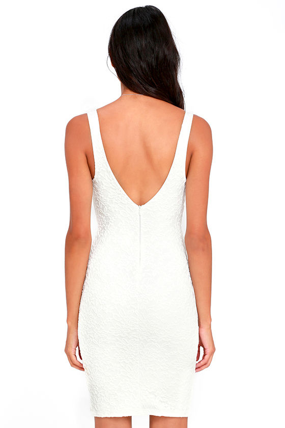 Sexy White Dress Lwd Lace Dress Bodycon Dress 59 00